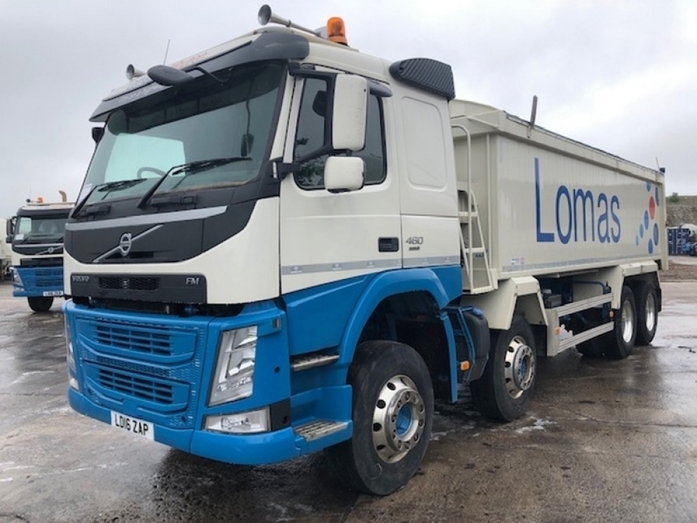 2016 VOLVO FM 460 Euro 6 8x4 Tipper