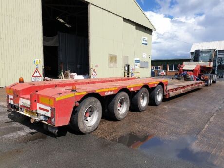 2008 Nooteboom Gooseneck Euro-4 Extending Low Loader | Malcolm Harrison