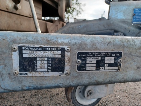 2019 Ifor Williams TT361 Tri Axle 12ft Drawbar Tipper Trailer | Malcolm ...