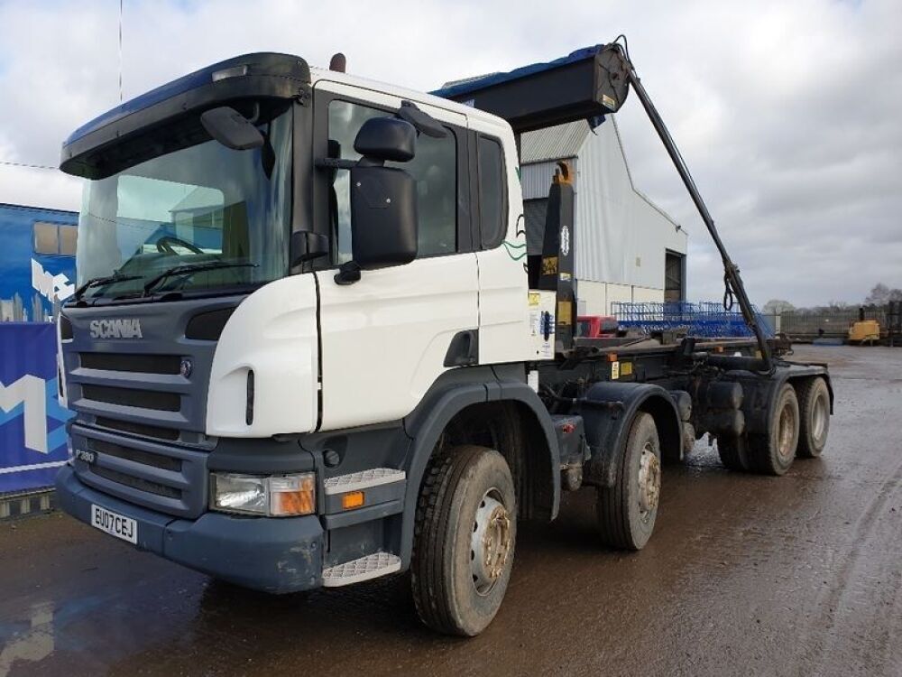 2007 SCANIA P380 Hookloader 8x4 | Malcolm Harrison