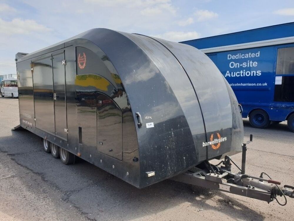 2017 Brian James Triaxle Drawbar Enclosed Car Transporter Trailer ...