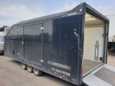 2017 Brian James Triaxle Drawbar Enclosed Car Transporter Trailer ...