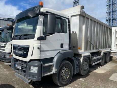 2018 MAN TGS 32.420 8x4 Bulk Alloy Body Tipper | Malcolm Harrison