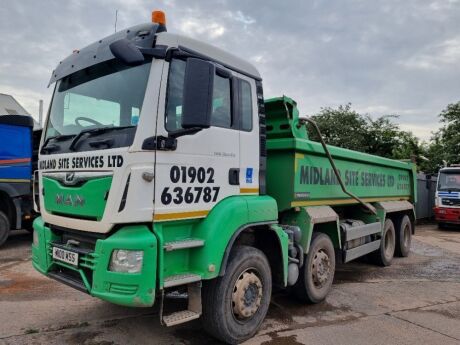 2018 MAN TGS 35.420 8x4 Steel Body Tipper | Malcolm Harrison