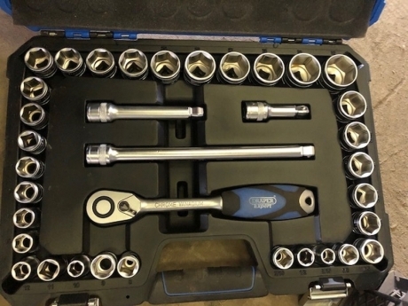 41 Piece Draper Socket Set | Malcolm Harrison