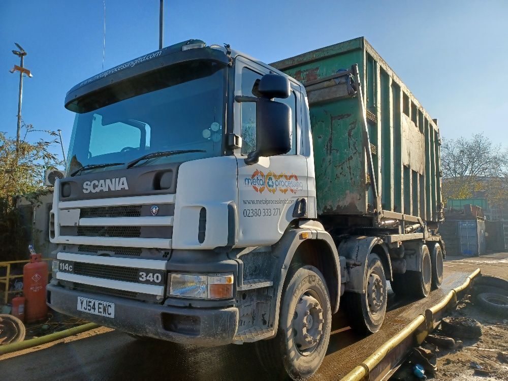 2004 Scania 114C 340 8x4 Hook Loader | Malcolm Harrison