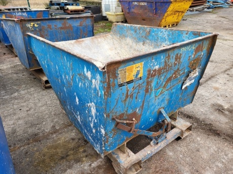 Forklift Tipping Skip | Malcolm Harrison