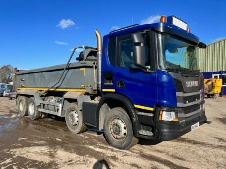 2019 Scania P410 8x4 Steel Body Tipper | Malcolm Harrison