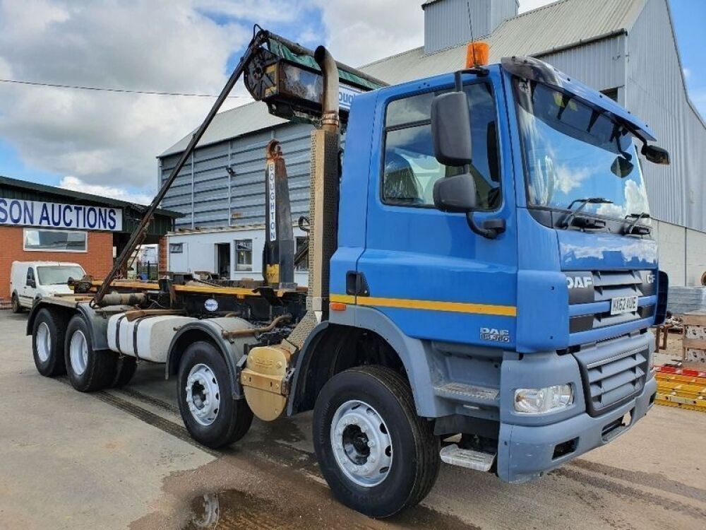 2012 DAF CF85 360 8x4 Hook Loader | Malcolm Harrison