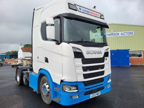 2022 Scania S590 V8 6x2 Mini Midlift Tractor Unit | Malcolm Harrison