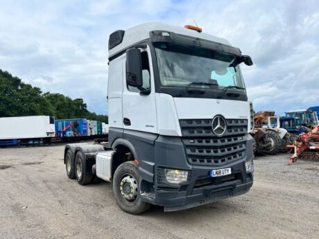 2018 Mercedes Arocs 2645 6x4 Tractor Unit | Malcolm Harrison