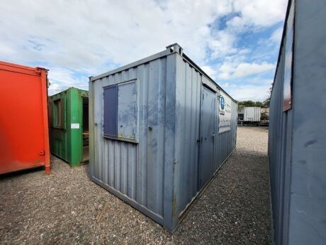 20ft x 8ft Anti Vandal Office & Storage Unit Container | Malcolm Harrison