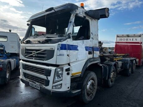 2013 Volvo FM 370 8x4 Big Hook Loader | Malcolm Harrison
