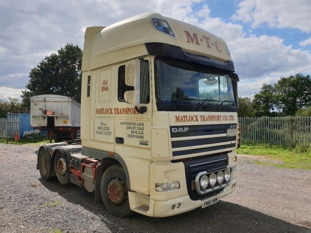 2011 DAF XF105 460 Super Space 6x2 Tractor Unit | Malcolm Harrison