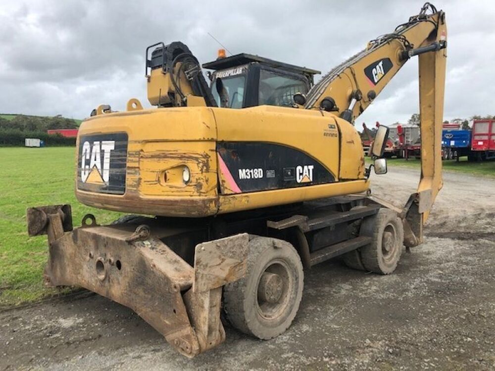 2008 CAT M318D Hi Rise Cab Wheeled Waste Handler | Malcolm Harrison