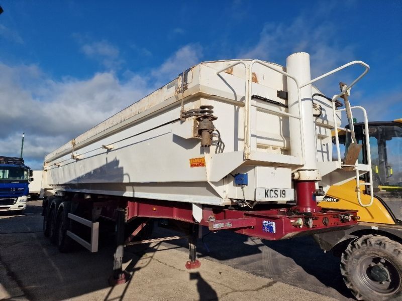 2016 Wilcox Triaxle 42³ Megalite Aluminium Aggregate Tipping Trailer ...