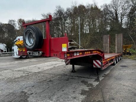 2015 Faymonville F-S44-1ALN 4 Axle Extending Low Loader | Malcolm Harrison