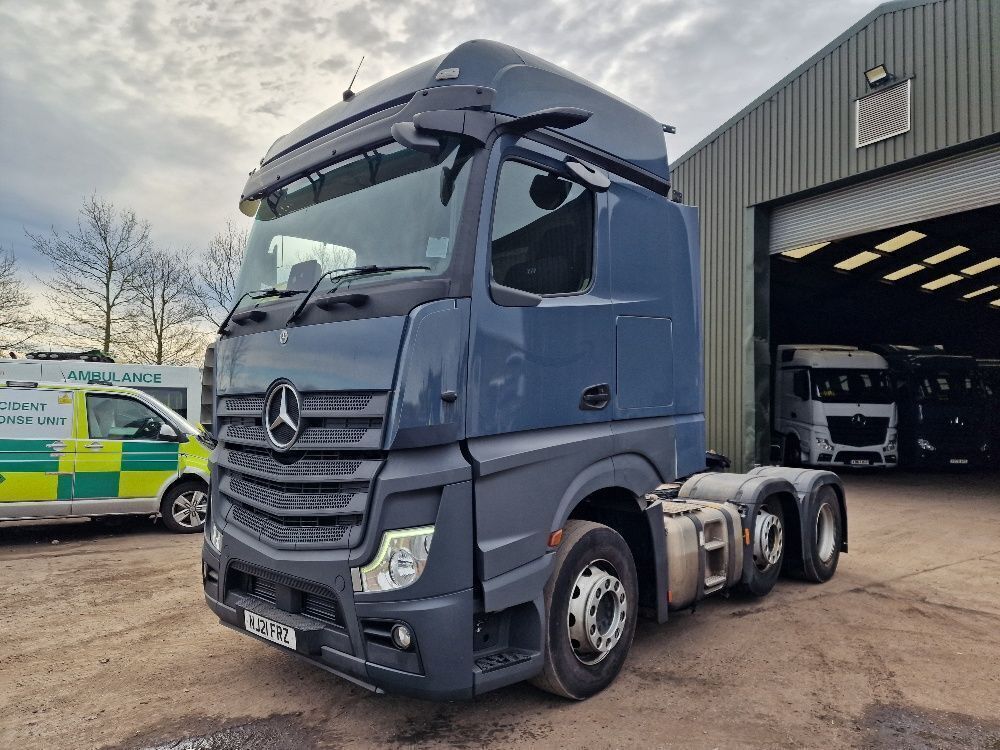 2021 Mercedes Actros 2545 LS 6x2 Midlift Tractor Unit | Malcolm Harrison