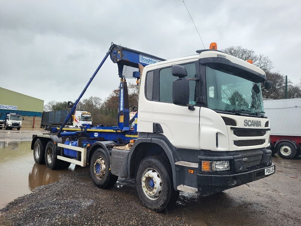 2015 Scania P450 8x4 Hook Loader | Malcolm Harrison