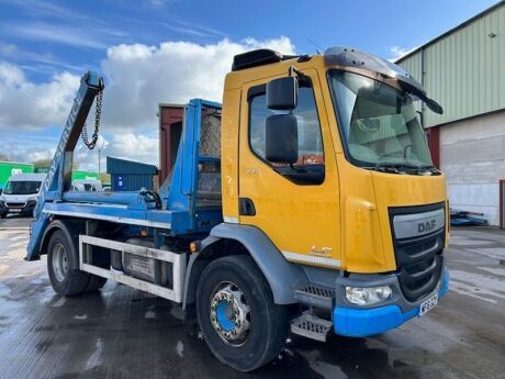 2016 DAF LF 220 4x2 Telescopic Skip Loader | Malcolm Harrison