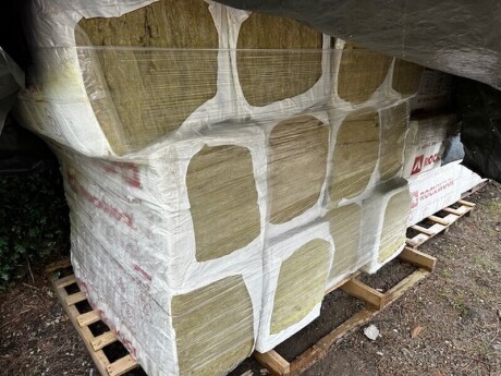 82x Bales of A1 Non-Combustible Rockwool Insulation | Malcolm Harrison