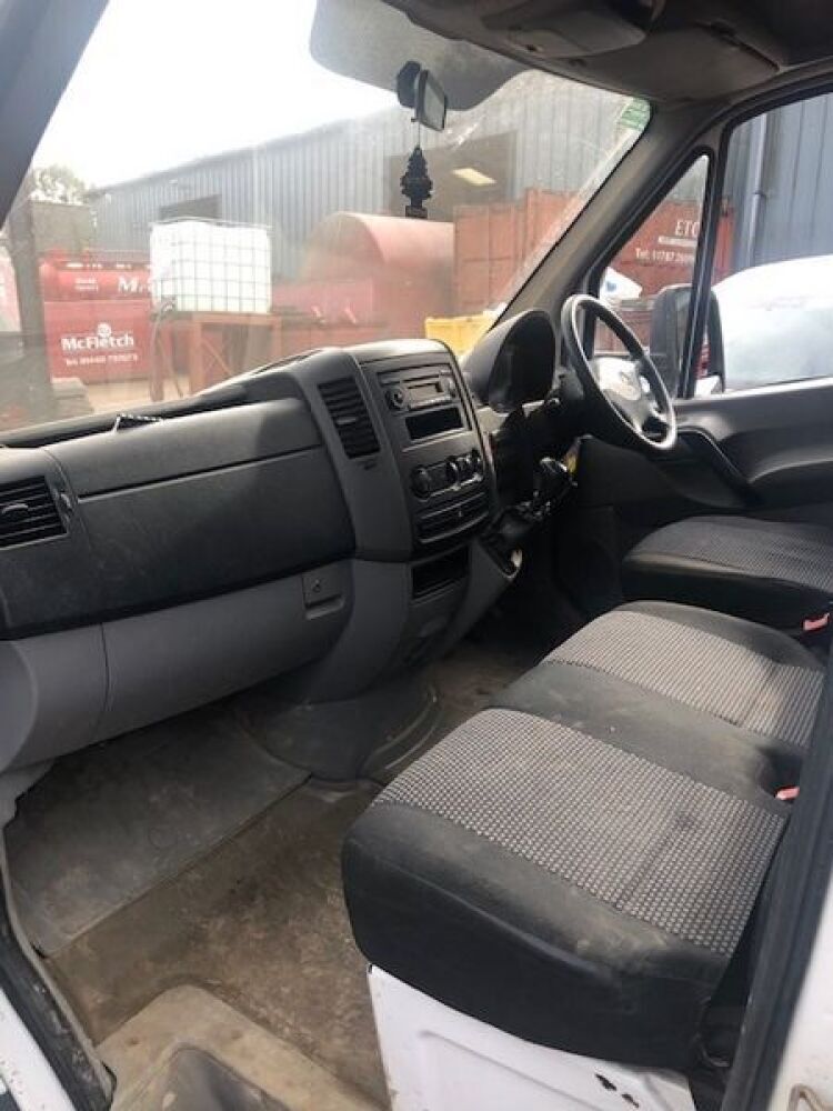 2009 Mercedes Sprinter Crew Cab Dropside Tipper