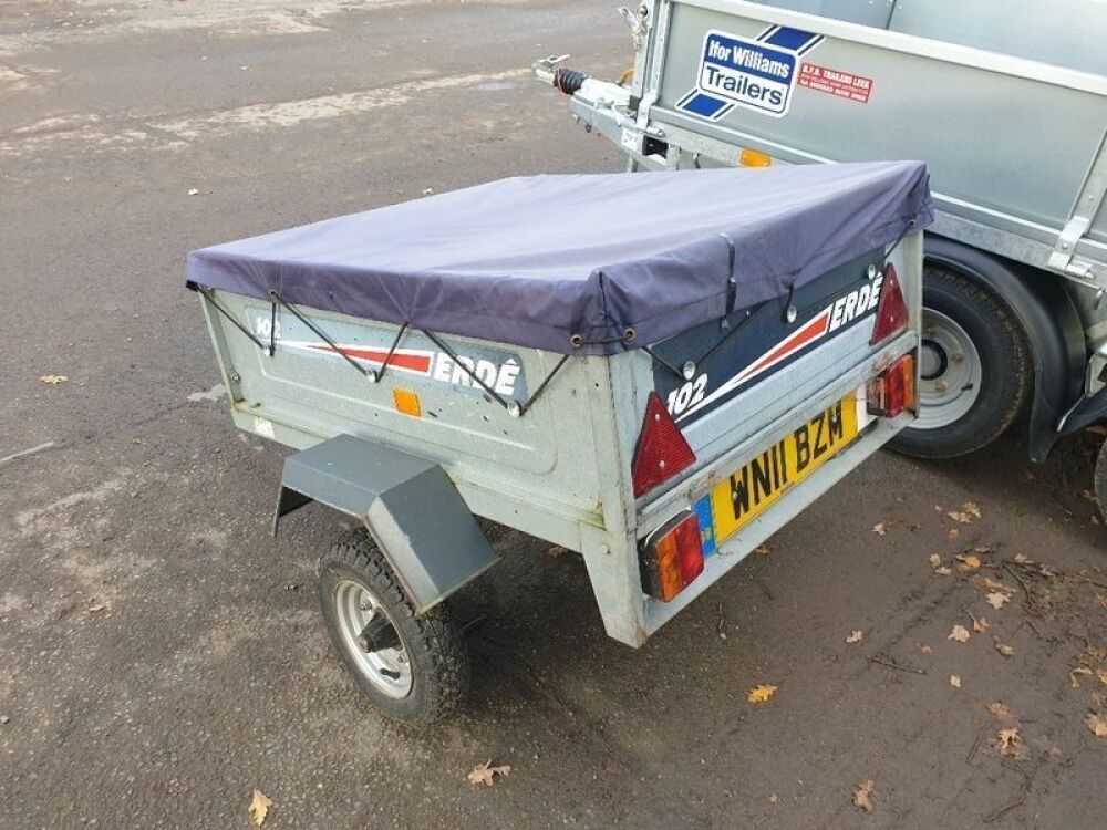 2006 Erde 102 Single Axle Drawbar Trailer | Malcolm Harrison
