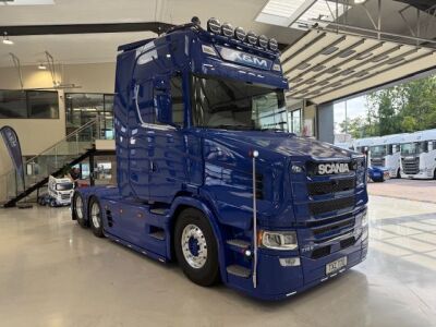 2025 Scania 770s V8 6x2 Twin Rear Lift Axle Tractor Unit | Malcolm Harrison