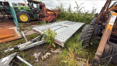 Brian James 18ft Triaxle Drawbar Car Transporter Trailer | Malcolm Harrison