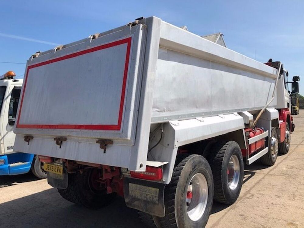 2015 Scania P410 8x4 Alloy Body Aggregate Tipper | Malcolm Harrison
