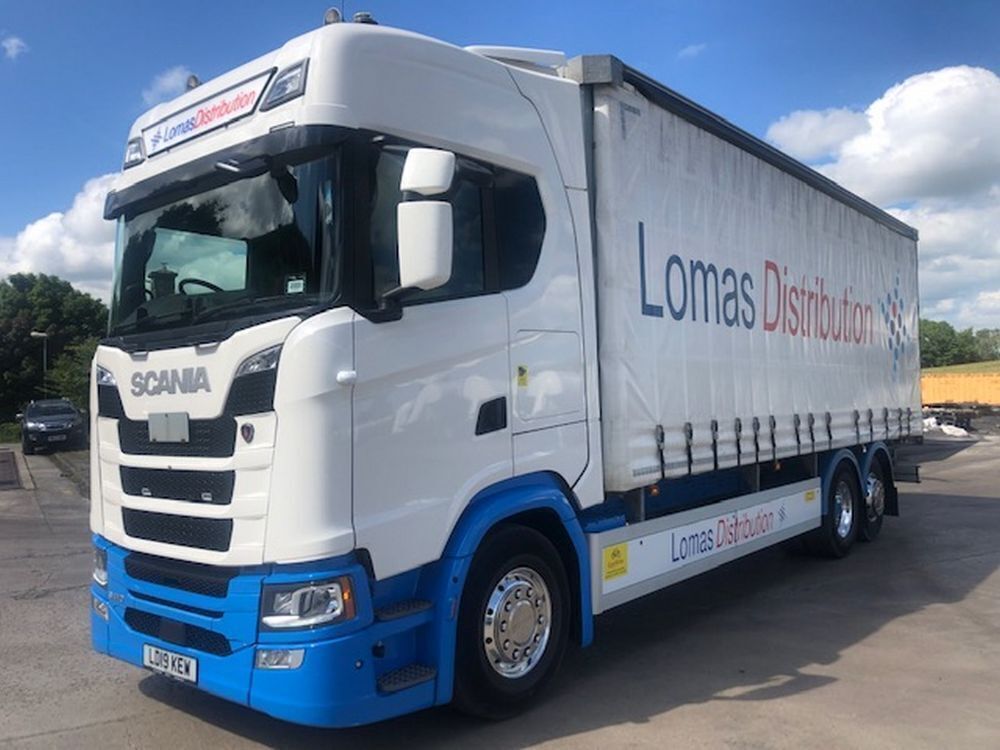 2019 Scania S410 6x2 Rear Lift /Steer, Curtainside Rigid | Malcolm Harrison