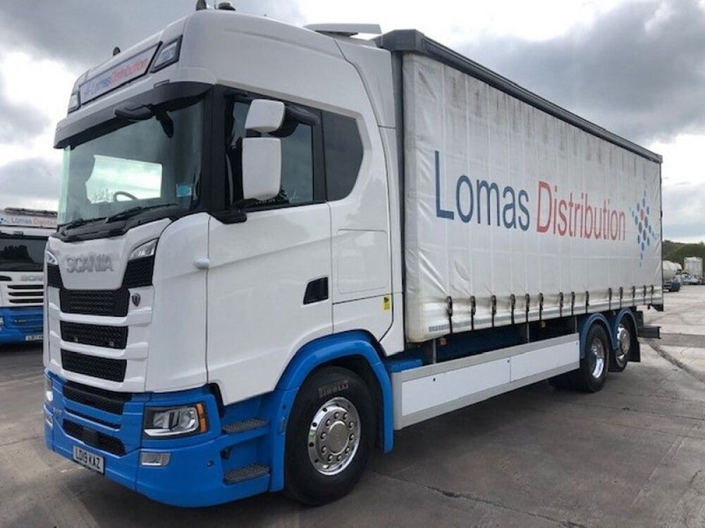 2019 Scania S410 6x2 Rear Lift /Steer, Curtainside Rigid | Malcolm Harrison